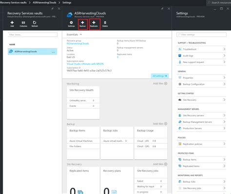 Getting Started Azure Site Recovery ASR In New Azure Portal