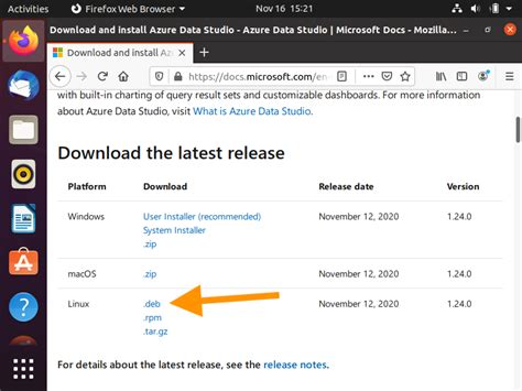How To Install Azure Data Studio On Ubuntu