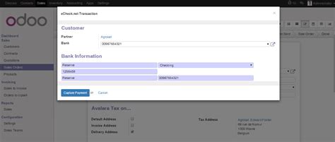 Odoo Authorize Net Module By Bista Solutions