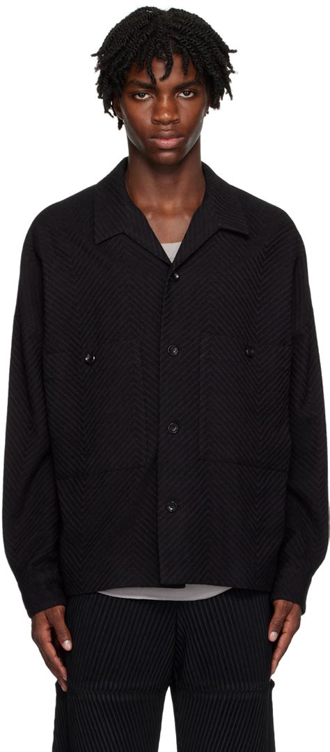 Attachment Black Pocket Jacket Ssense Uk