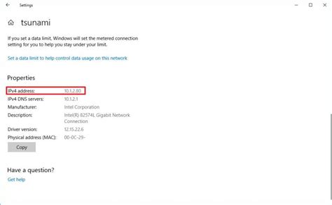 how to find your ip address on windows 10 pureinfotech
