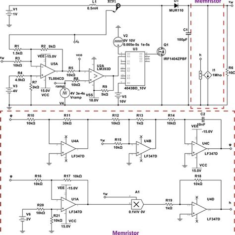 Circuit Schematic Diagram Of The Pwm Dcdc Boost Converter Controlled