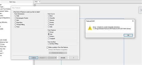Error Unable To Create Template Directory Creating User Defined