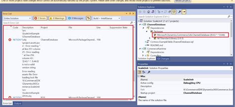 Project Type Build Issue With 943 · Issue 38 · Microsoftdynamics365commercesolutions · Github
