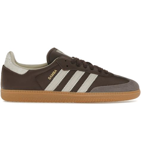 Adidas Samba Og Brown Putty Grey Mens Id1481 Us