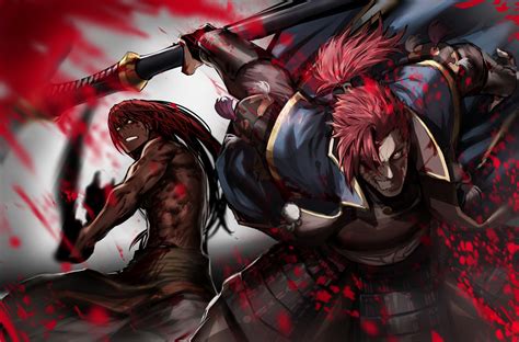 ashwatthama and mori nagayoshi fate and 1 more drawn by kasei