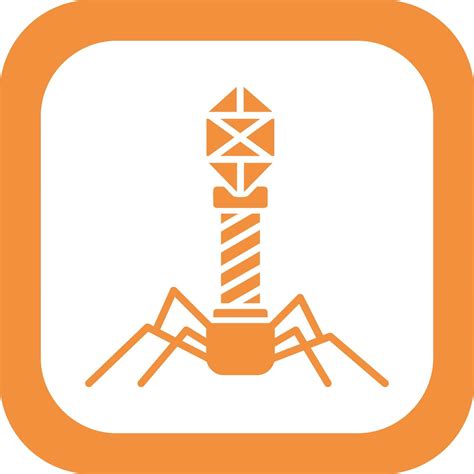Bacteriophage Vector Icon 32650157 Vector Art At Vecteezy