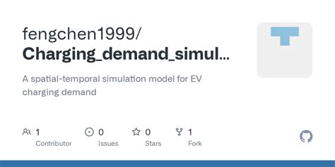 Github Fengchen1999 Charging Demand Simulation Step Tv A Spatial Temporal Simulation Model