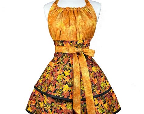 Leaves Sexy Aprons For Women Personalized Kitchen T For Wife