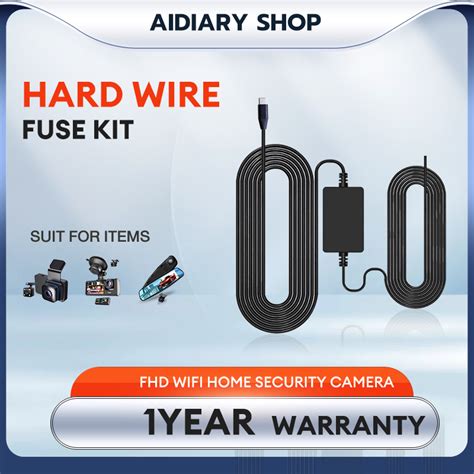 Mini USB Type C Dash Cam Hardwire Kit V V V Shopee Malaysia