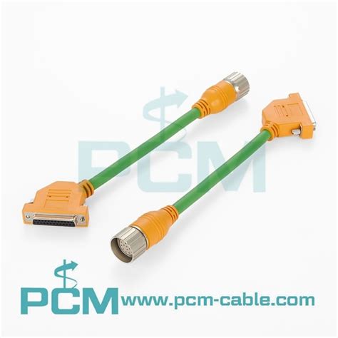 Customized M23 Signal Servo Motor Connector Plug To D Sub Suppliers