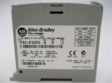 1762 If2of2 Ch Input2 Ch Output Analog Module 4 At ₹ 23990 In New Delhi