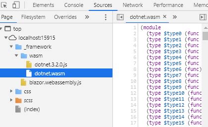 Net Why I Don T See DLLs And Dotnet Wasm Being Loaded On A Blazor WebAssembly App In Browser