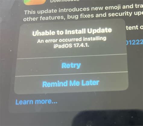 Cannot Update Ios Rios