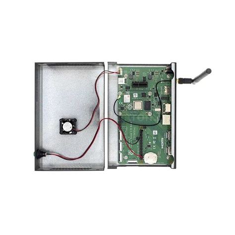 Edatec Cm4 Io Case For Raspberry Pi Compute Module 4 Robo Nepal