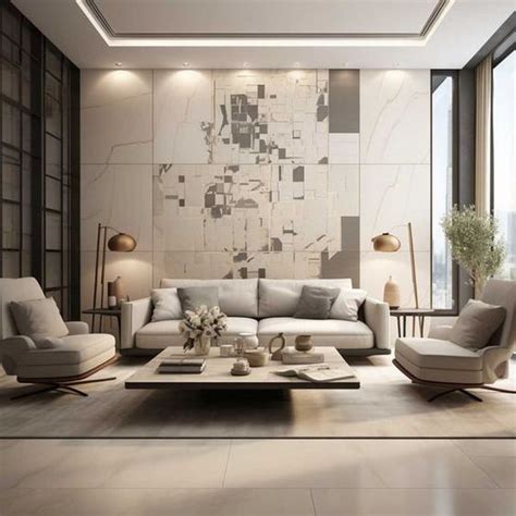 دکوراسیون پذیرایی ایده پردازی با ۳۳ مدل سرامیک دیوار ترند ۲۰۲۴ ماگرتا