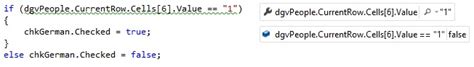 C Comparing Datagridviews Cell Value With String Stack Overflow