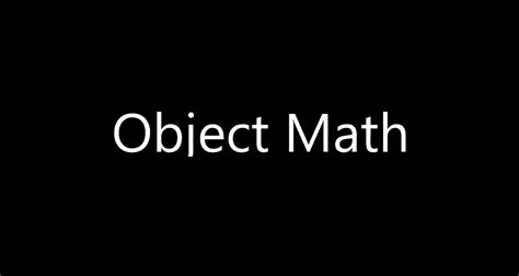 Javascript Object Math