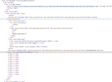 Css Change Location Of Specific Customer Field On Invoice Stack