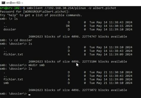 Monter Un Partage Réseau Windows Sur Linux Cifs Smb Fstab