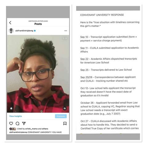 Covenant University Officially Responds To Transcript Controversy