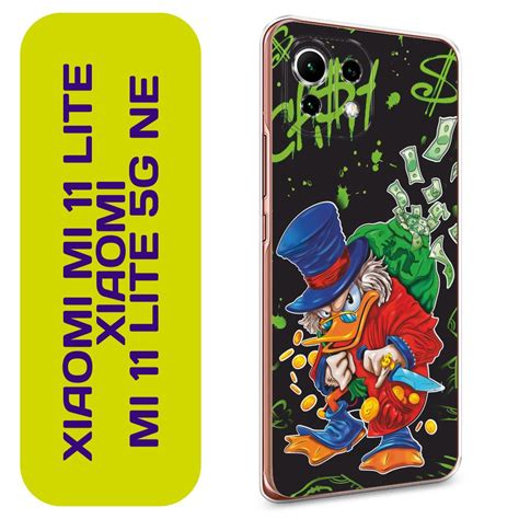 Чехол на Сяоми Ми 11 Лайт/5G NE / Xiaomi Mi 11 Lite/5G NE с принтом ...