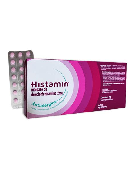 Histamin Maleato De Dexclorfeniramina 2mg Cr Náutica