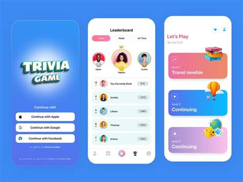 Trivia Quiz Game App Kitap