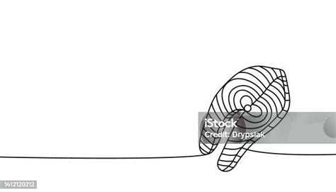 연어 스테이크 세트 한 줄 연속 그리기 연어 스테이크 연속 한 줄 세트 그림 벡터 미니멀리스트 선형 일러스트레이션 선에 대한 스톡 벡터 아트 및 기타 이미지 Istock