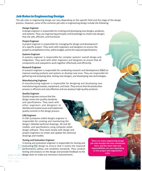 Introduction To Engineering Design Engineering Design ثالث ثانوي المنهج السعودي