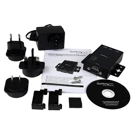 Startech Port Rs Serial To Ip Ethernet Converter Device Server Netrs P Mwave