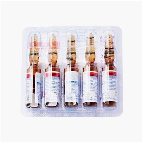 Neomol Paracetamol Injection Strength 300mg At ₹ 628vial In Nagpur