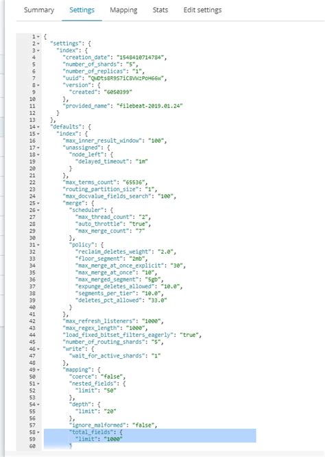 Logstash Elasticsearch Configure For Future Indexes Indexmapping