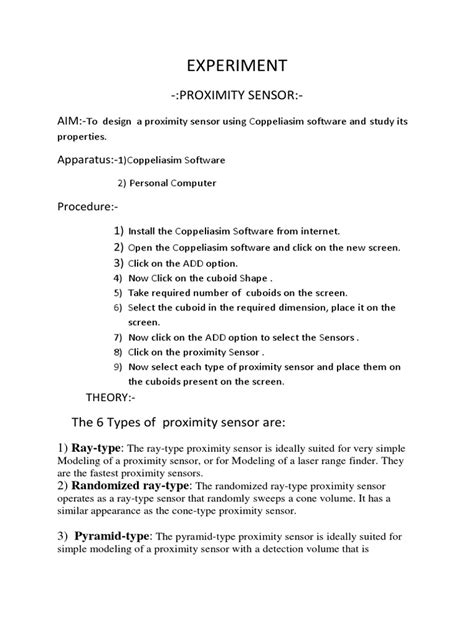 proximity sensor modify 2 pdf sensor volume