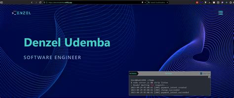 Github Dudi1896denzel Website
