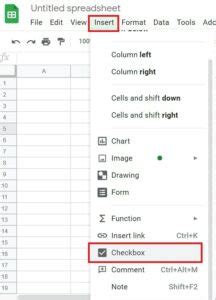 How To Use Checkboxes In Google Sheets Guide