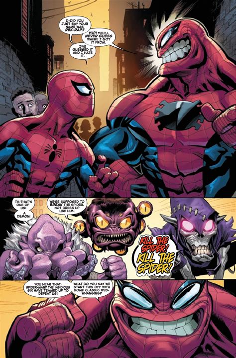 Marvels New Demon Spider Man Has His Own Rogues Gallery