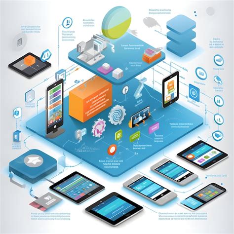 Premium Photo Conceptual Representation Of Application Development