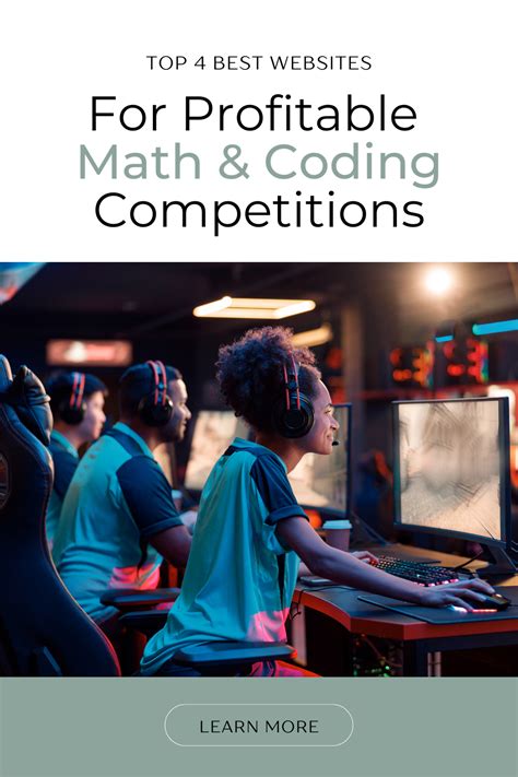 Top 4 Best Websites For Profitable Math And Coding Competitions
