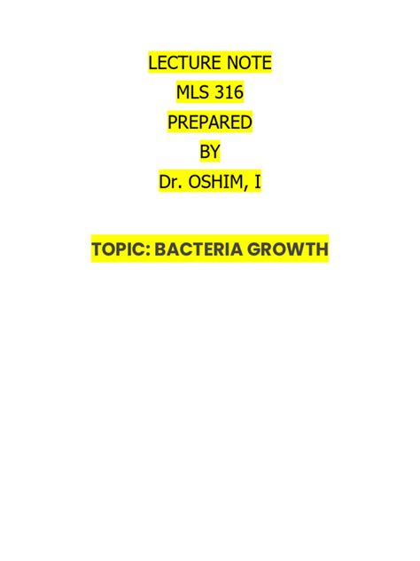 Bacteria Curve Pdf Bacteria Biology