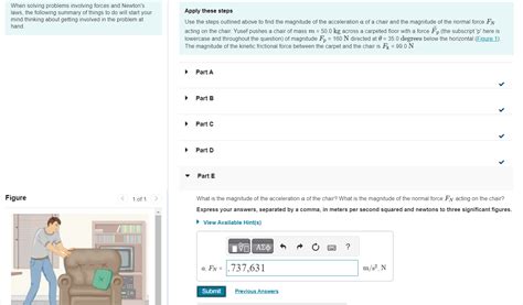 Solved When Solving Problems Involving Forces And Newtons