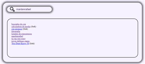 Github Mardenrafaellistador De Repositorios Listador De Repositórios Feito Em React E