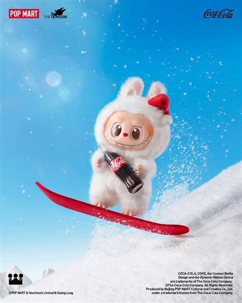 عروسک لبوبو وارداتی مدل کوکاکولا دو طرح نشسته و ایستاده ارسال رایگان