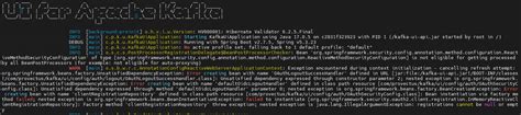 java lang illegalargumentexception · issue 3298 · provectus kafka ui