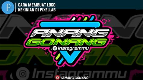 Cara Membuat Logo Nama Di Aplikasi Pixellab YouTube