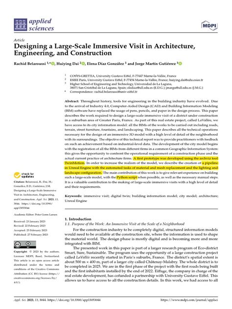 01 designing a large scale immersive visit in architecture