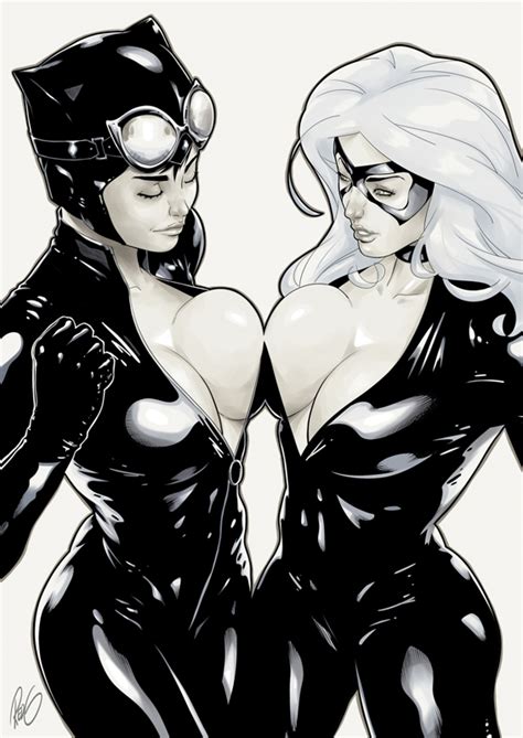 Redgvicente Black Cat Marvel Catwoman Felicia Hardy Selina Kyle