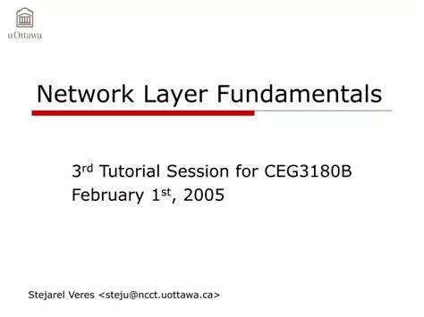 Ppt Network Layer Fundamentals Powerpoint Presentation Free Download