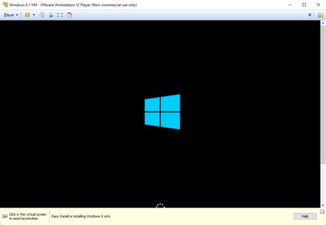 Easy Install Feature VMware Workstation Player