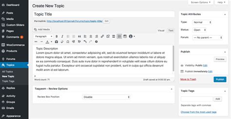 Creating Content Jannah Docs